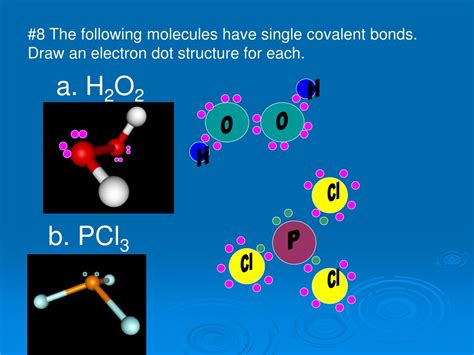 PPT 7 Draw Electron Dot Structures For Each Molecule PowerPoint Presentation ID 4492954
