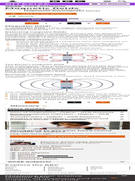 Magnetic Fields Magnetic Fields Ocr Gateway Gcse Physics Single Science Revision Ocr