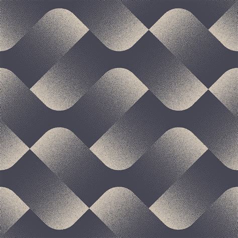 Premium Vector Contemporary Seamless Pattern Trend Vector Dot Work