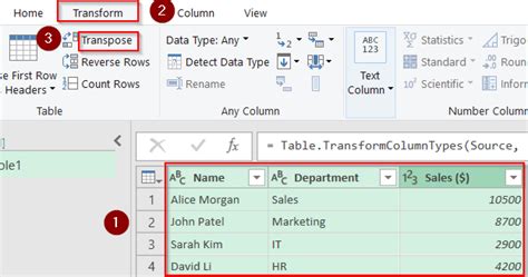 How To Convert Multiple Rows To Columns In Excel 4 Methods Excel