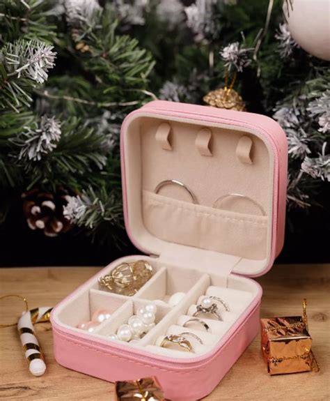 Скринька органайзер для біжутерії міні бокс для прикрас рожевий фламінго коробочка футляр