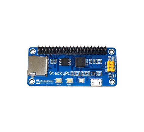 Stackypi Stackable Raspberry Pi Hat Based On Raspberry Pi Rp2040 Mcu