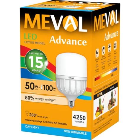 Jual Lampu Led Kapsul W Meval Ak A Garansi Tahun Shopee Indonesia