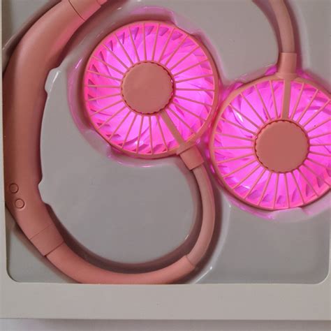 Halter Fan Led Luminous Fan Neck Fan Adjustable Cooling Fan For Outdoor Travel Walmart Canada