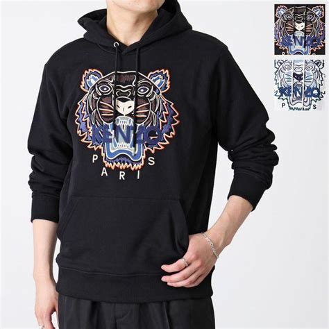 Kenzo ケンゾー パーカー Fc65sw3334xl Tiger Original Hoodie メンズ プルオーバー スウェット