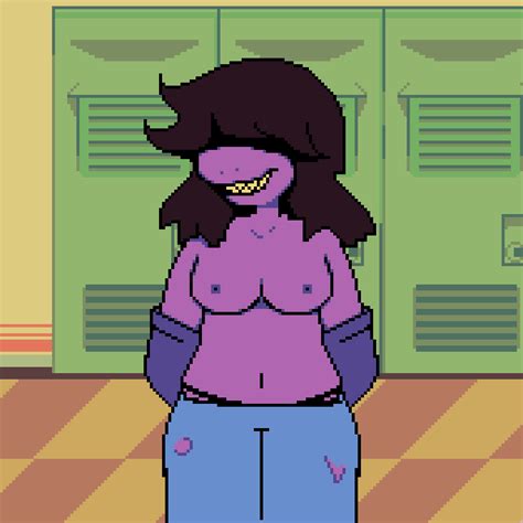 Rule 34 Ddeter398278 Deltarune Hair Over Eyes Pixel Art Small Areola