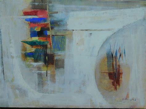 Yahoo オークション 【モダンアート 抽象画】すずき信男（鈴木信男）