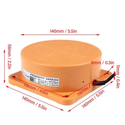 inductive proximity switches pnp dc 3 wire normally open metal approach