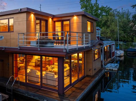 Danny Presents Custom Japanese Inspired Nw Contemporary Houseboats