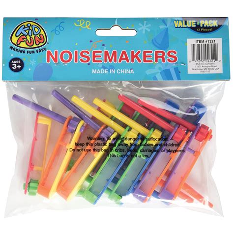 Noisemakers 12 Count