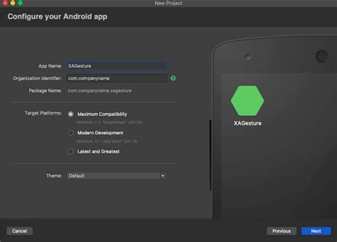 Xamarinandroid Gesture Detector
