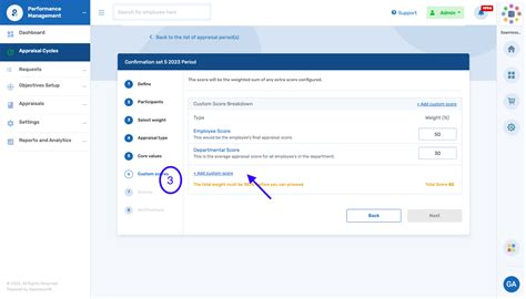 How To Setup Custom Score