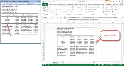Eviews Object Linking And Embedding Ole