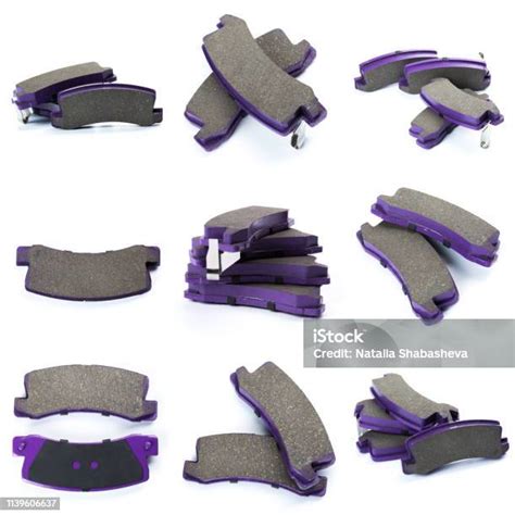 브레이크 패드 세트 화이트에 고립 된 자동차 용 유지 보수 예비 부품 0명에 대한 스톡 사진 및 기타 이미지 0명 강철 개체 그룹 Istock