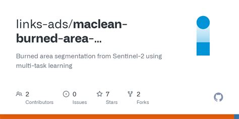 Github Links Ads Maclean Burned Area Segmentation Burned Area