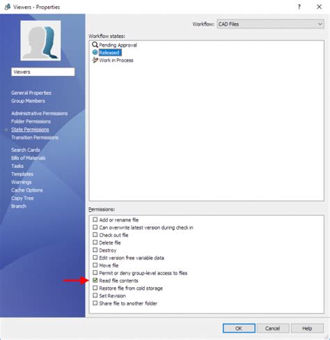 How To Setup Solidworks Pdm View File Permissions