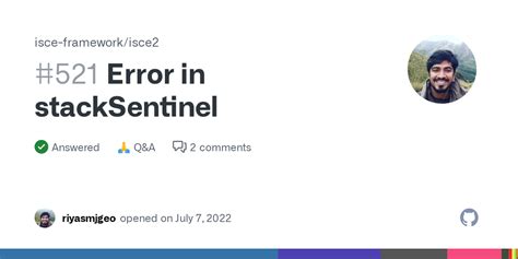 Error In Stacksentinel · Isce Framework Isce2 · Discussion 521 · Github