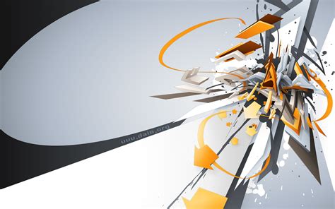 4k 3d Abstract Artwork Abstract Digital Art Blue Background Shapes Lines Hd Wallpaper