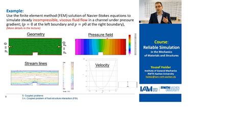 11 The Coupled Problem Of Fluid Structure Interaction Fsi Yousef