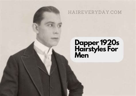 Popular 1920s Men Hairstyles Stylish Retro Hair Looks For Guys