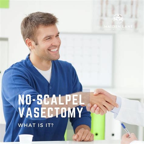 No Scalpel Vasectomy In Nyc Maiden Lane Medical