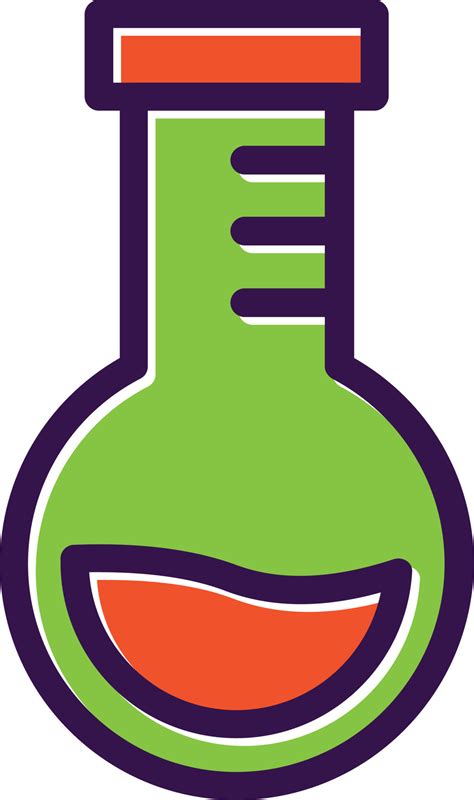 Flask Vector Icon Design Vector Art At Vecteezy