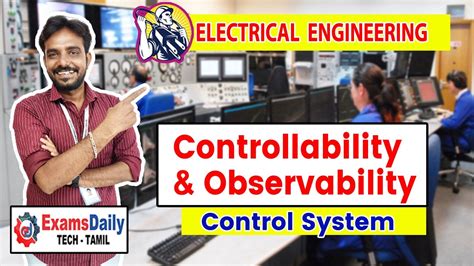 Controllability And Observability In Control System Eee Online Classes Electrical