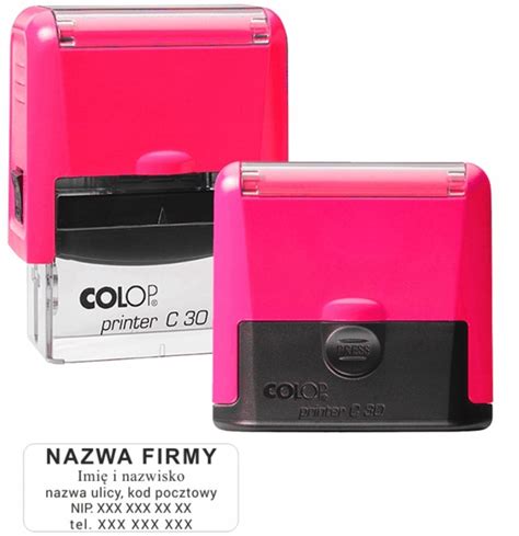 Colop C30 Pieczątka Firmowa Do 6 Liniigumkaprojekt Pieczątki Colop