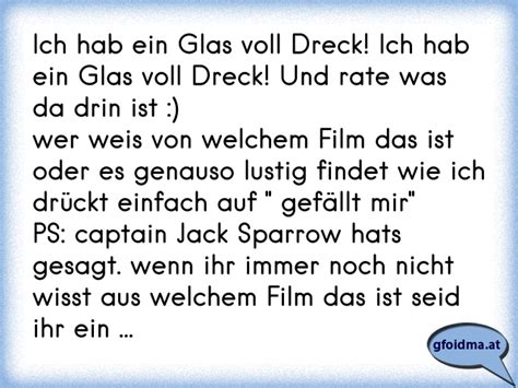 Ich Hab Ein Glas Voll Dreck Ich Hab Ein Glas Voll Dreck Und Rat Mal