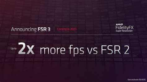 Fsr 3 Amd Verspricht Doppelte Leistung Im Vergleich Zu Fsr 2 Durch Frame Interpolation