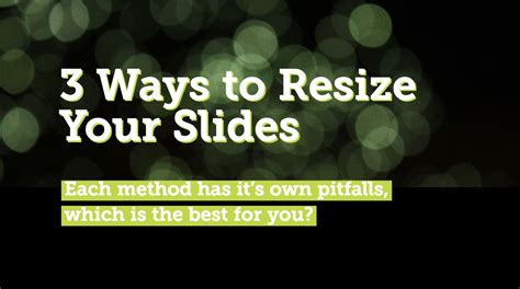 3 Ways To Resize Your Slides In PowerPoint Stephy Hogan
