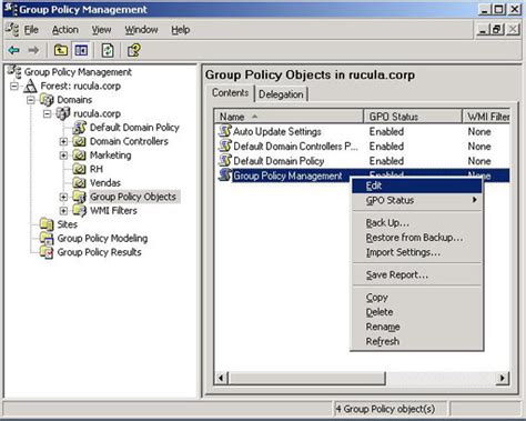 Group Policy Management Console Gpmc