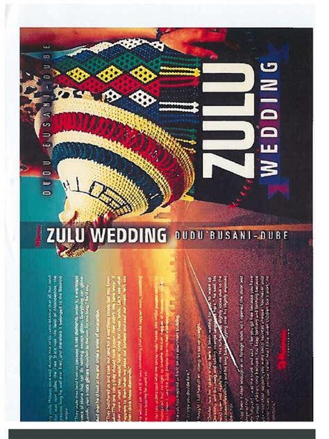 Zulu Wedding By Dudu Busani Pdf