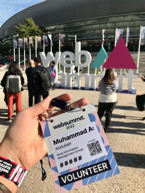 Muhammad Asif Abdullah On Linkedin Opportunity Experience Events Websummit Websummit2022
