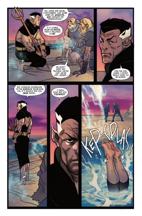 Namor Reminds The World He Rules The Ocean In New Series First Look