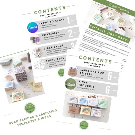 Packaging And Labelling Ideas With Templates The Soap Coach
