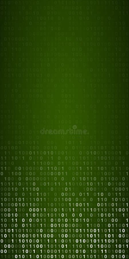 binary code screen stock vector illustration of screen 129902828