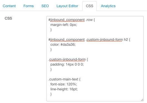 Jinbound 205 Released With Custom Css Support Joomlashack