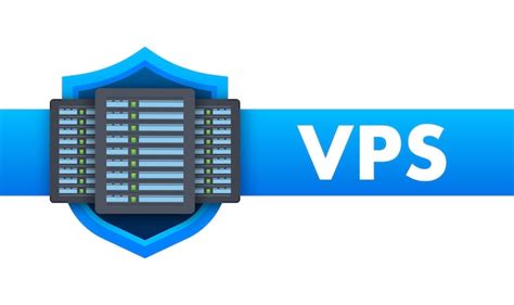 premium vector vps virtual private server web hosting services