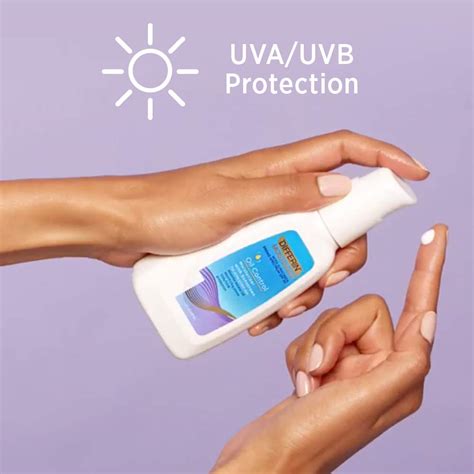 Sunscreen For Face By The Makers Of Differin Gel Oil Absorbing Moisturizer With Spf 30 Gentle