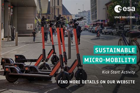 Esa Space Solutions On Linkedin Esa Esaspacesolutions Micromobility Futuremobility…