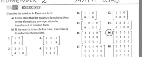 solved consider the matrices in exercises 1 10 a either
