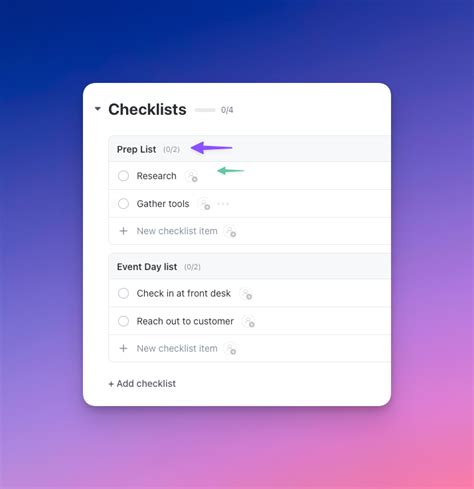 Add Due Dates To Checklists Voters Clickup