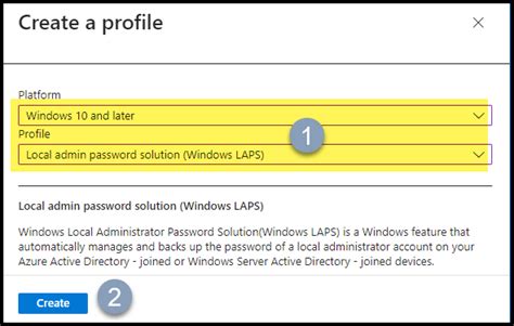 Enabling Microsoft “cloud Enabled Laps” Local Admin Password Solution Dybbugt No
