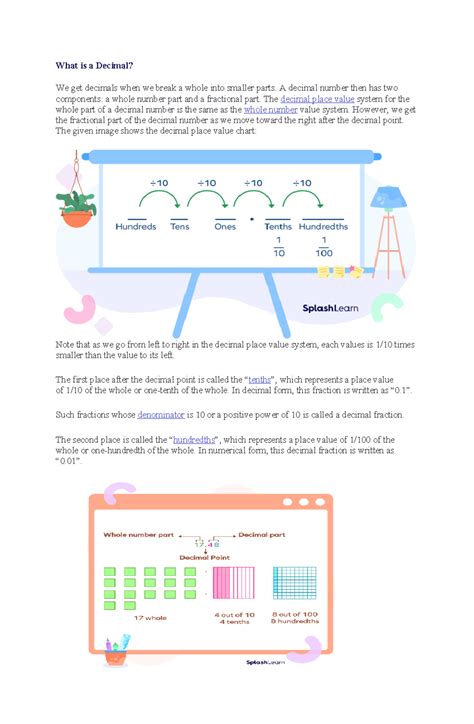 1 What Is A Decimal Basic Math What Is A Decimal We Get Decimals When We Break A Whole 1 What Is A Decimal Basic Math What Is A Decimal We Get Decimals When We Break A Whole