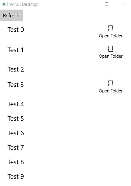 Listview Items Can Not Be Recreated After Refreshing Items · Issue