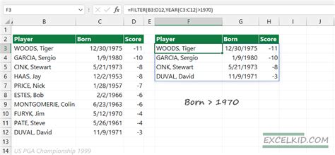 How To Use The Filter Function In Excel Excel Bootcamp