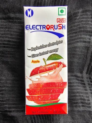 Electrorush Plus Apple Flavour Ors Drink At ₹ 17 Piece New Items In