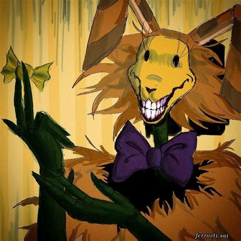 Pumpkin Rabbit — Twf The Walten Files Arte Del Horror Arte De