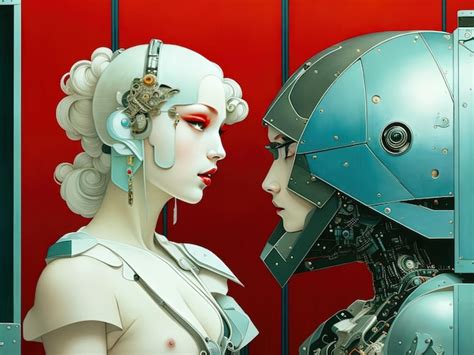 Premium Ai Image Android Girls In The Future Era